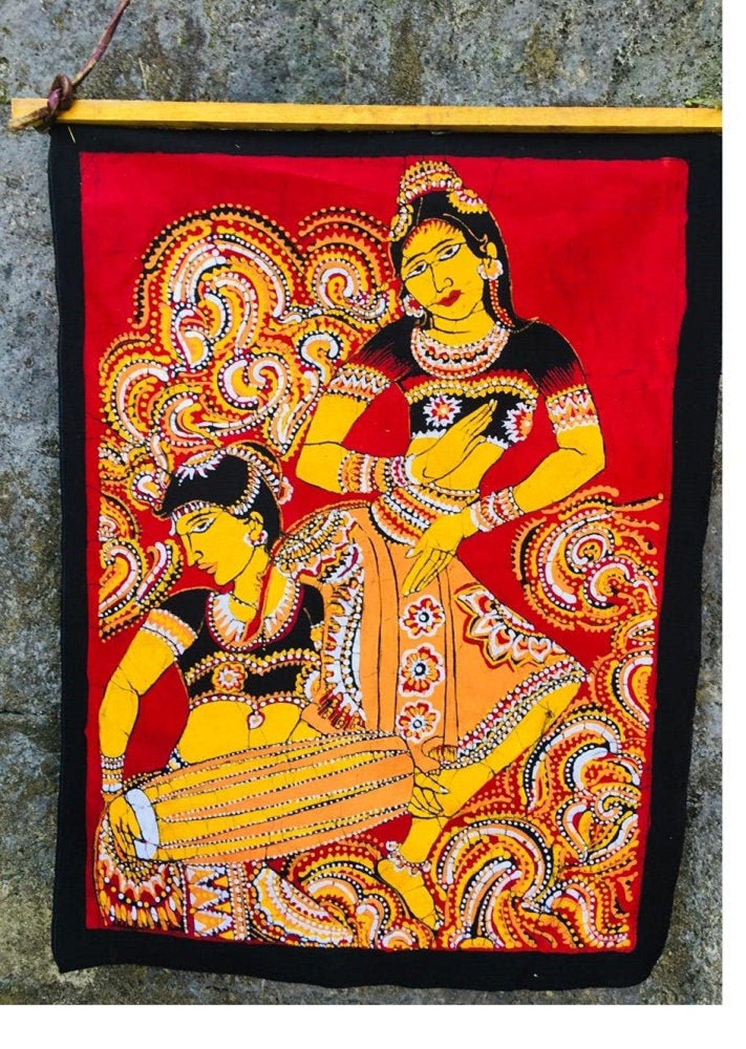 Batik Home Decor Batik Wall Art Traditional Batik Decor - Etsy