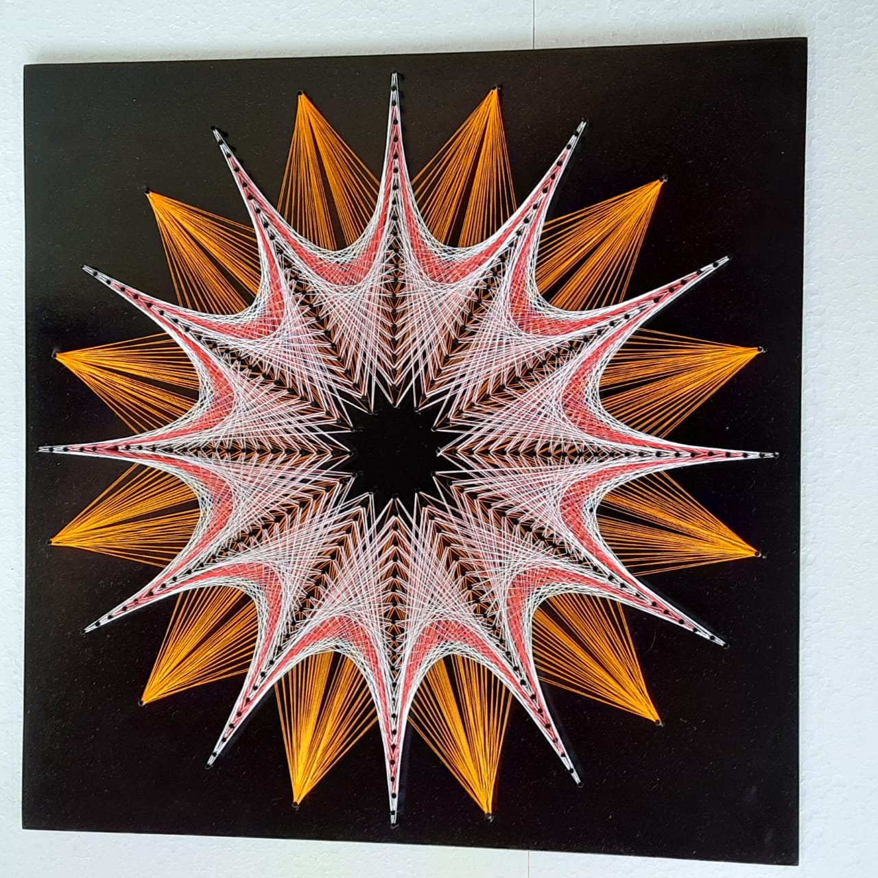 Pin and Thread Arts // String Art Kit // DIY // Mandala // - Etsy UK