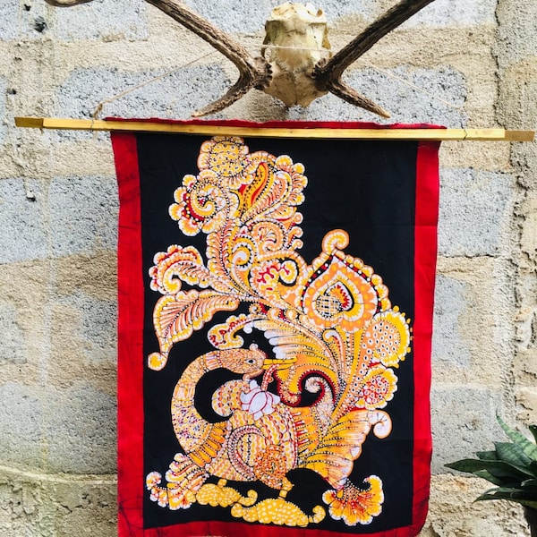 Batik Wall Hanging - Etsy
