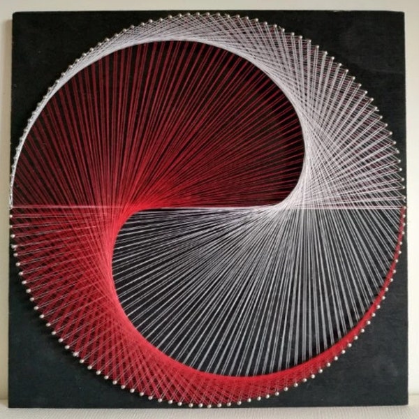 Abstract String Art - Etsy