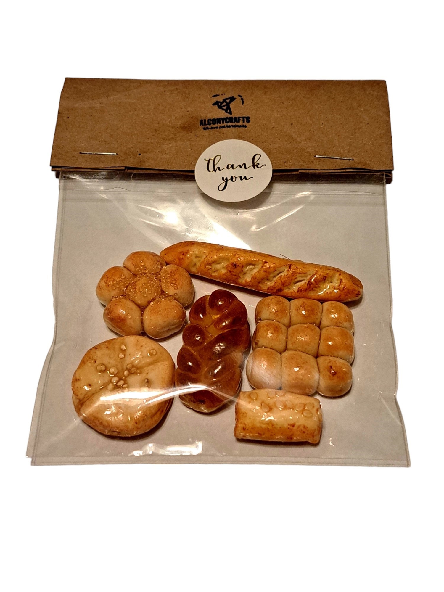 Dollhouse Breads, Miniature Bread Handcrafts, Miniature Bakery Dolls ...