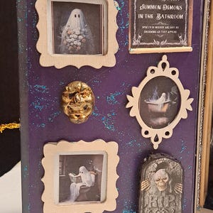 Lightened Fortune Teller Diorama Room, Halloween Diorama, Halloween ...