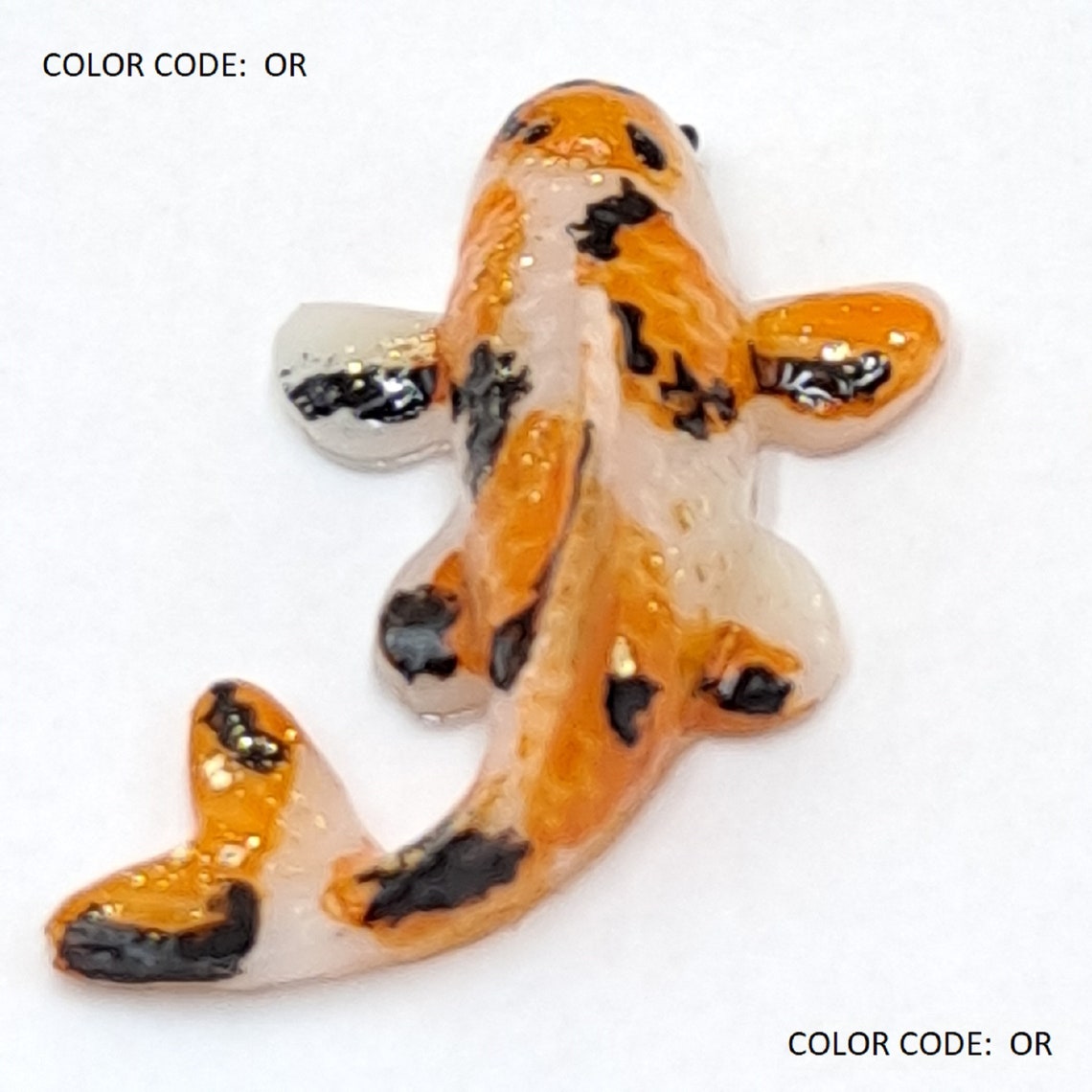 Miniature Koi fish. Water Resistant. Made With Epoxy Resin. | Etsy