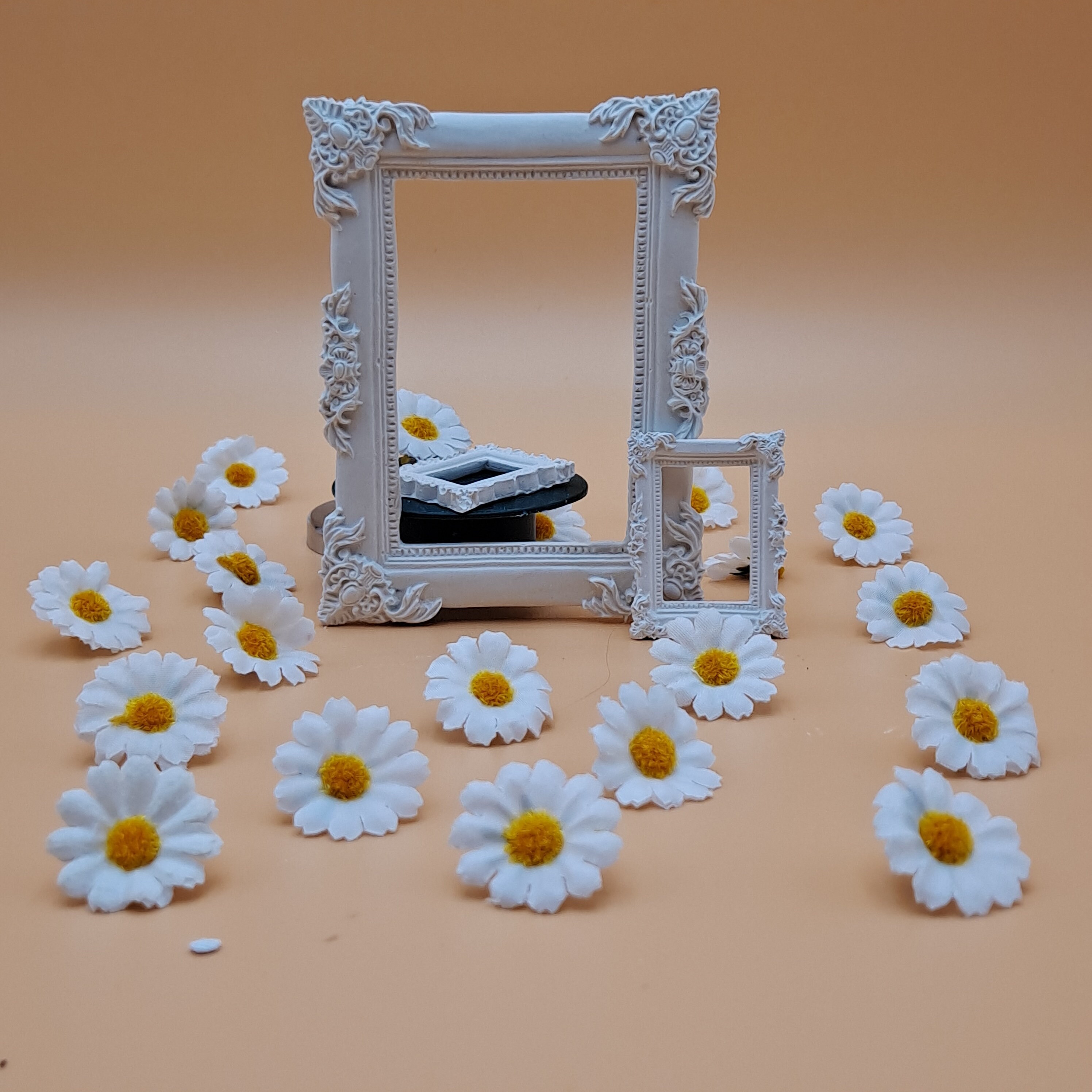 Set of 3 Small Frames Baroque Art Wall Frame Cottage Chic - Etsy