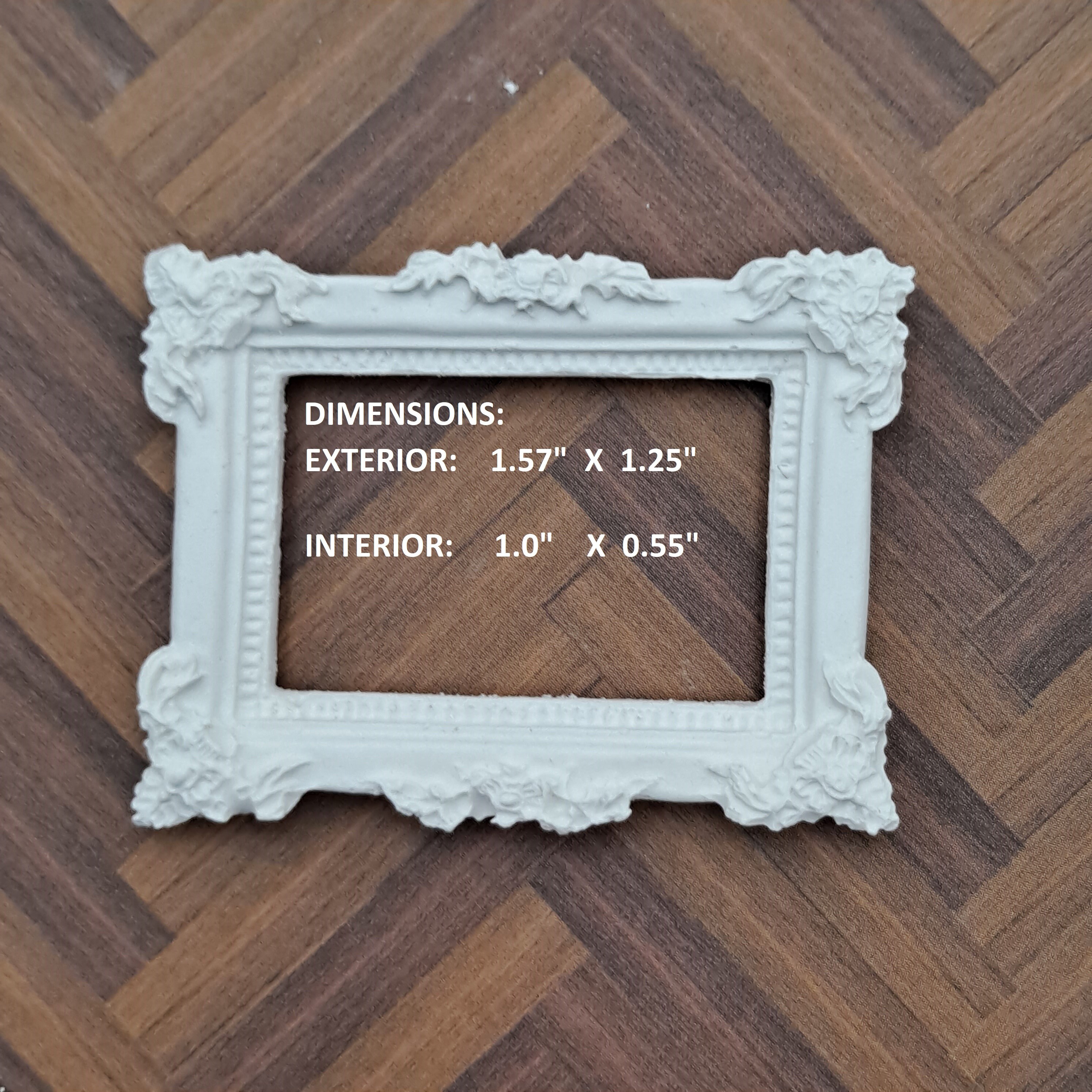 Set of 3 Small Frames Baroque Art Wall Frame Cottage Chic - Etsy