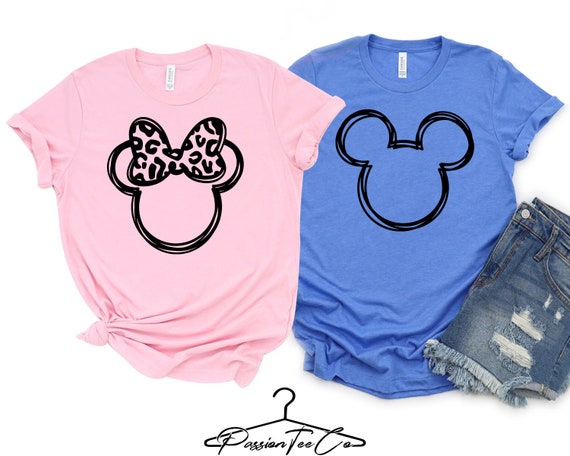 Mickey Mouse Minnie Mouse Shirts Matching Disney Shirts - Etsy