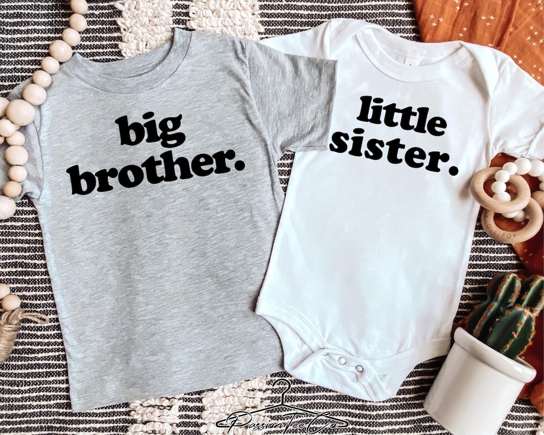 Big Brother Little Sister Outfit, Big Brother Little Sister Set, Big ...