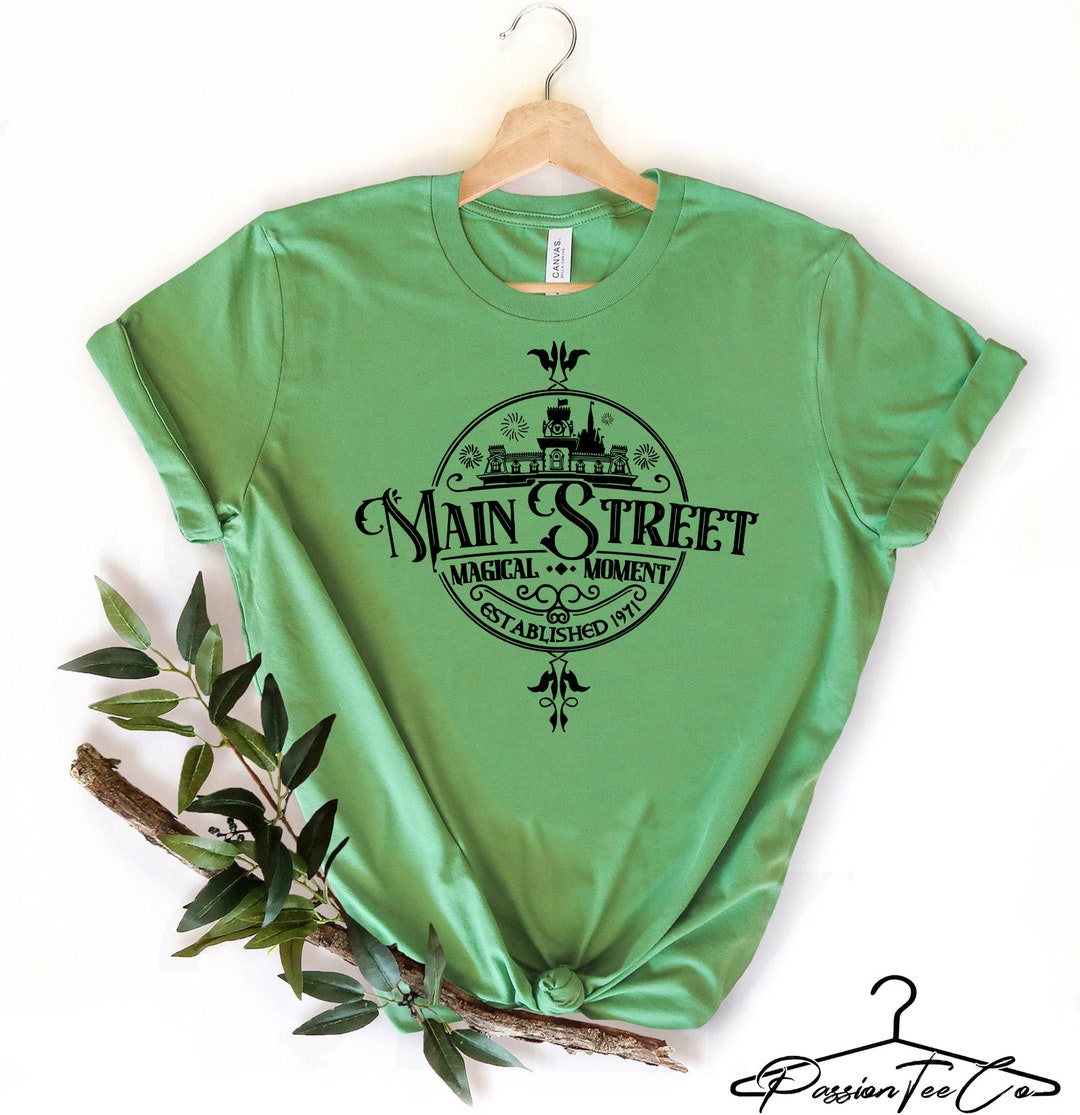 Main Street Shirt, Disney Main Street USA Shirt, Disney Vacation Shirt ...