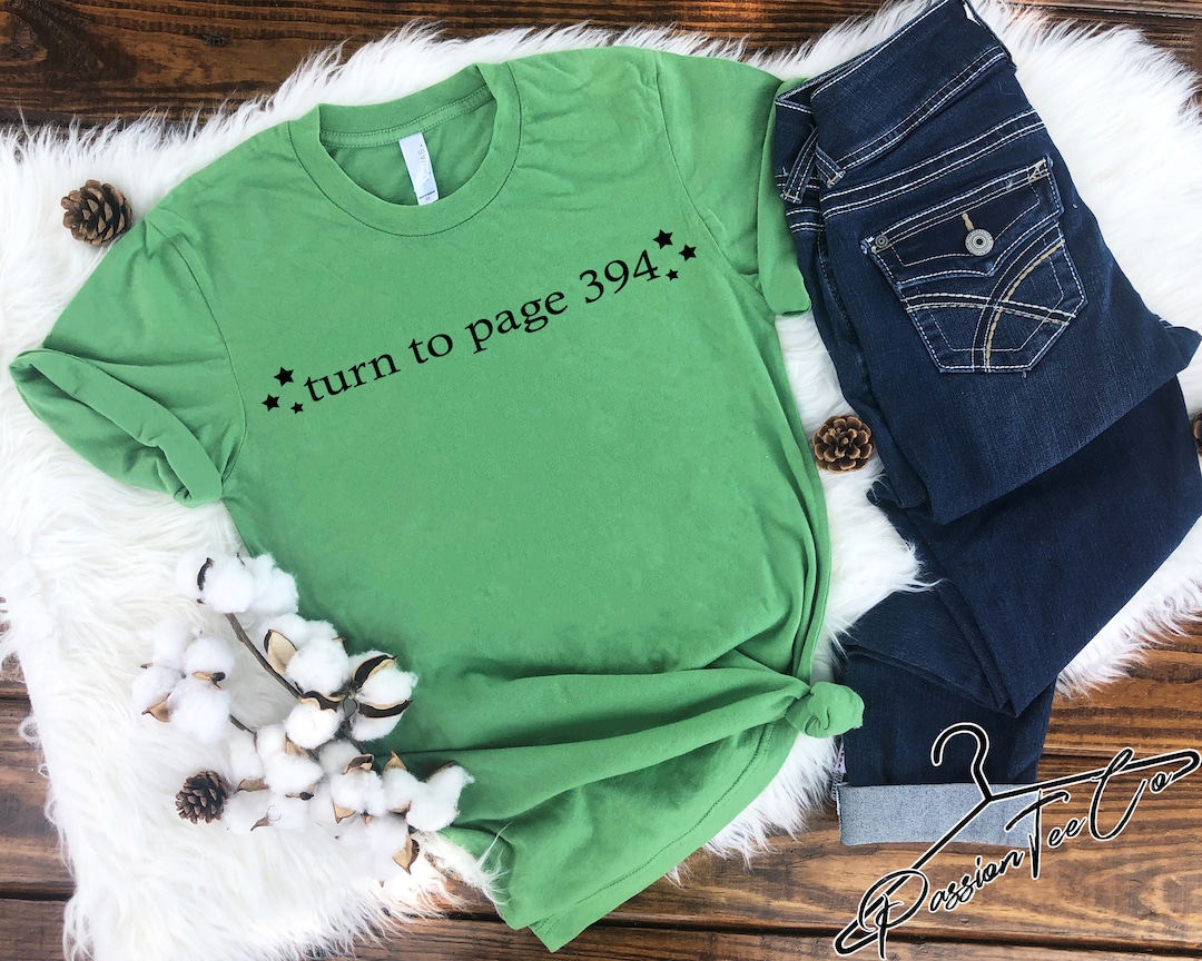 Turn to Page 394 Shirt, Universal Shirts for Men Women and Kids - Etsy