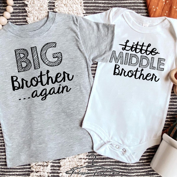 Middle Brother Shirt - Etsy