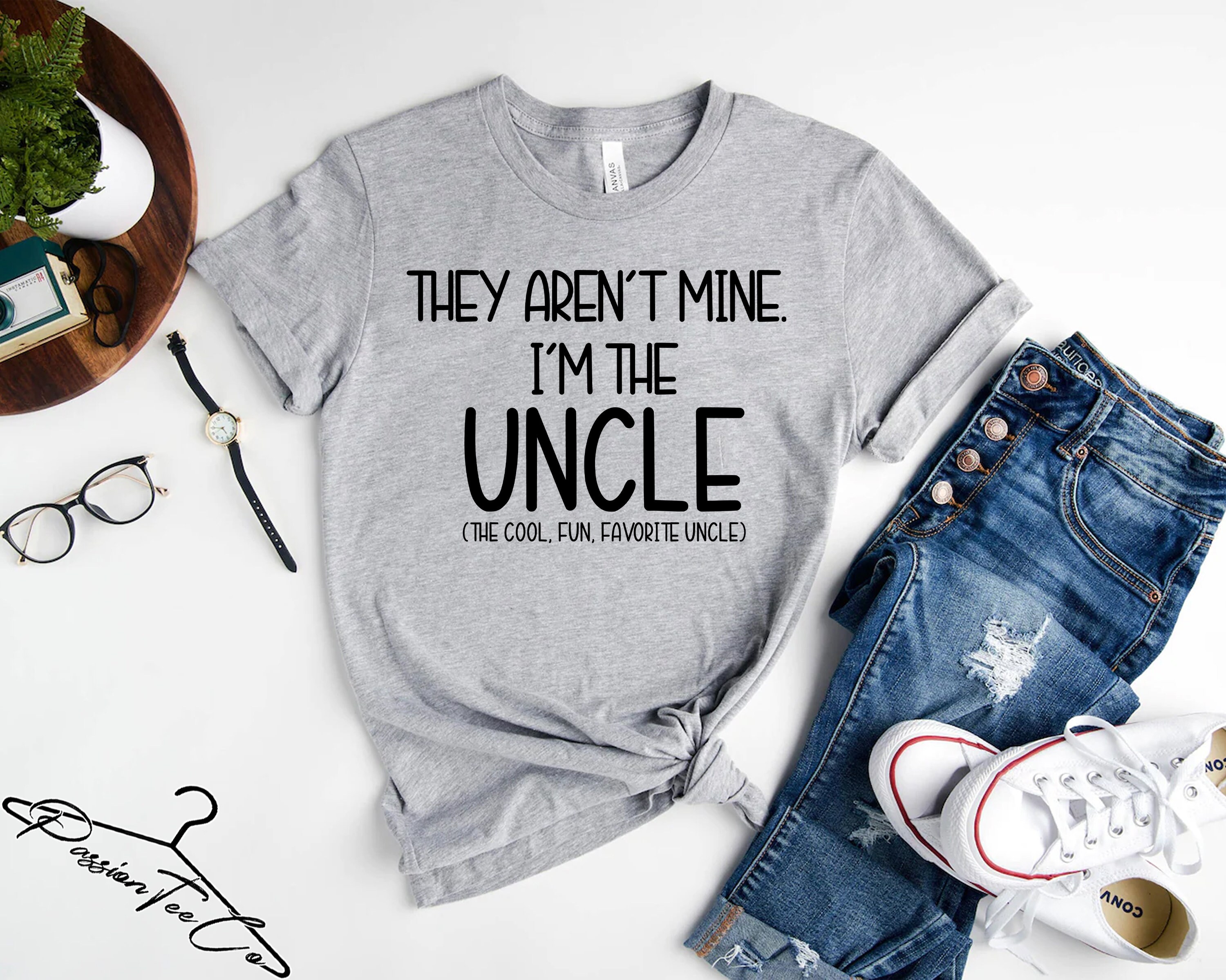 Uncle Shirt Funny Uncle Shirt Funny Uncle Gift the Cool - Etsy