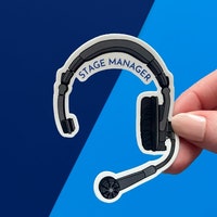 Stage Manager Vinyl Sticker - Etsy