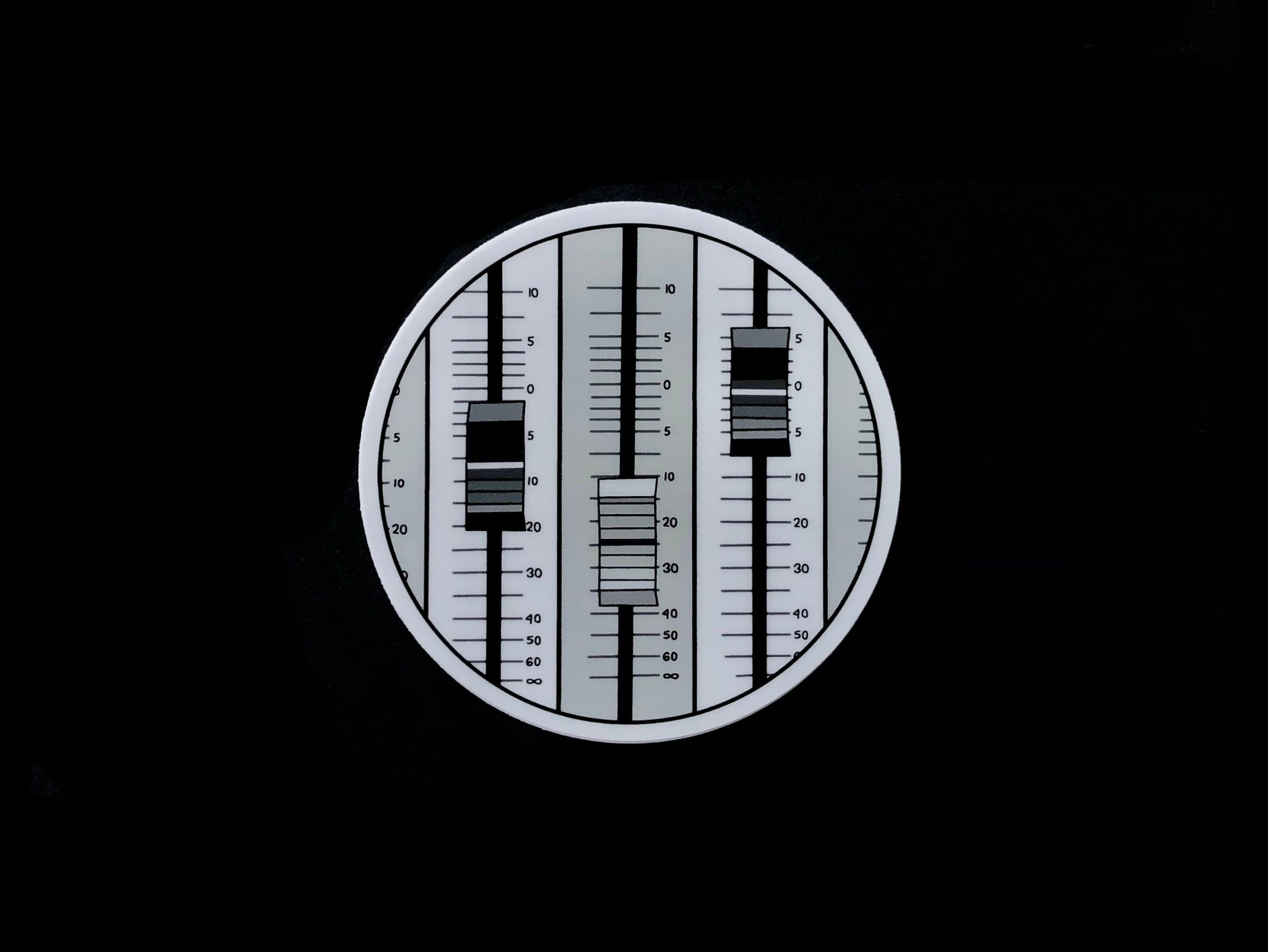 Circular Fader Sticker for Audio Engineers and Sound Designers - Etsy