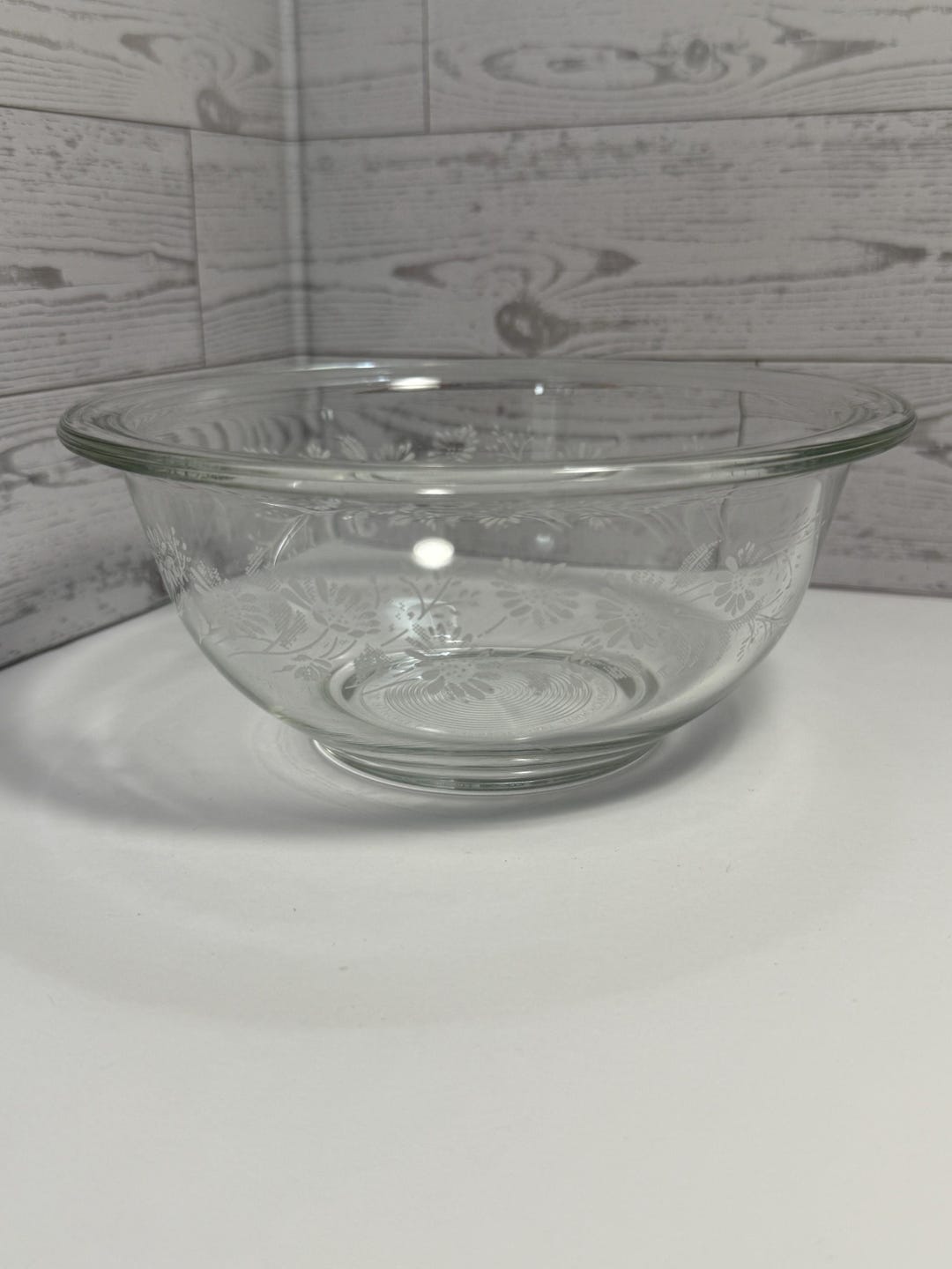 Vintage Pyrex Clear “colonial Mist” Mixing Bowl – 322 (1.5 Quart) - Etsy