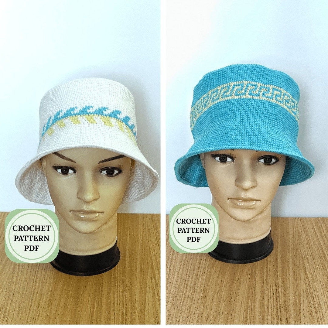 Boho Crochet Pattern Crochet Hat Patterns for Women Scrappy - Etsy