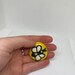 Bumble Bee Pocket Hug, Glass Fidget Pebble, Uplifting Present, Bumble ...
