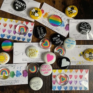 Bumble Bee Pocket Hug, Glass Fidget Pebble, Uplifting Present, Bumble ...