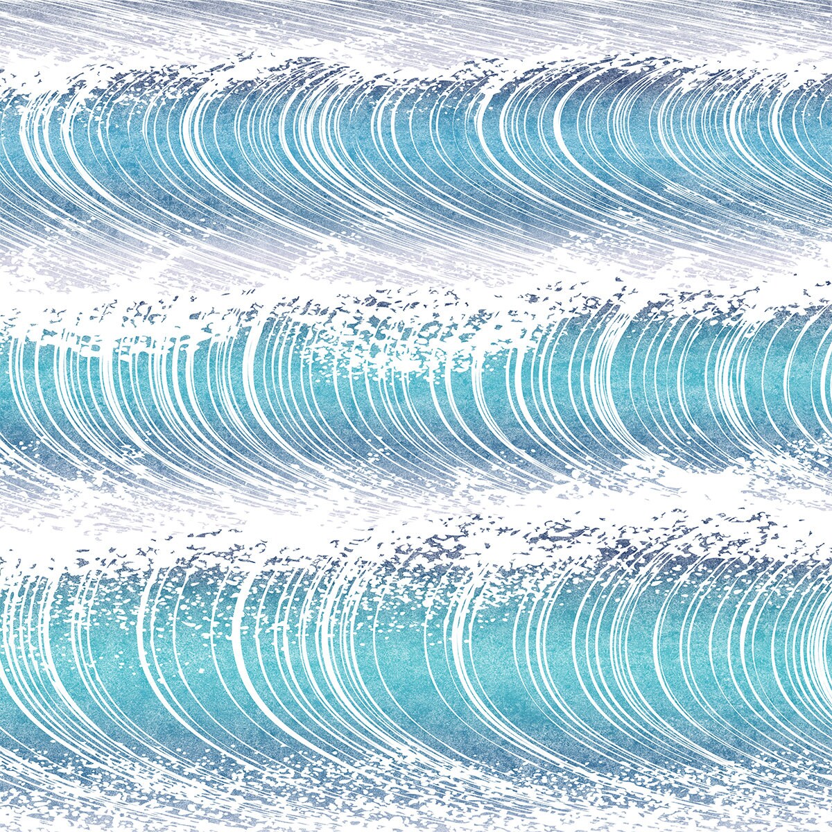 Minimalist Wave Print, "waves Iv", Wave Art, Waves Poster, Wave Prints ...