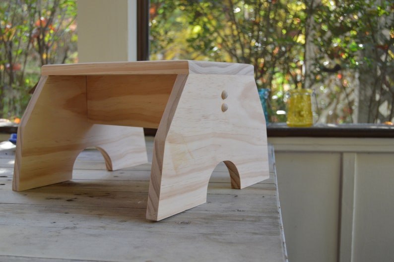 Unfinished Wooden Step Stool - Etsy