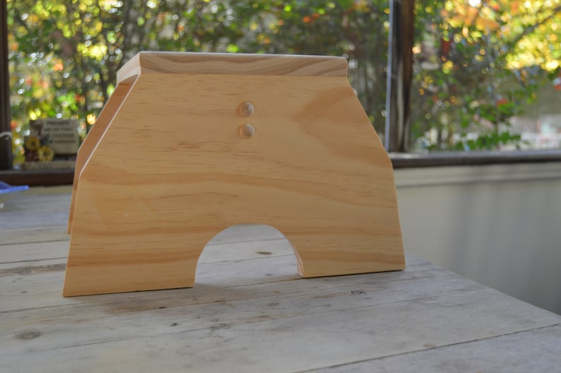 Unfinished Wooden Step Stool - Etsy