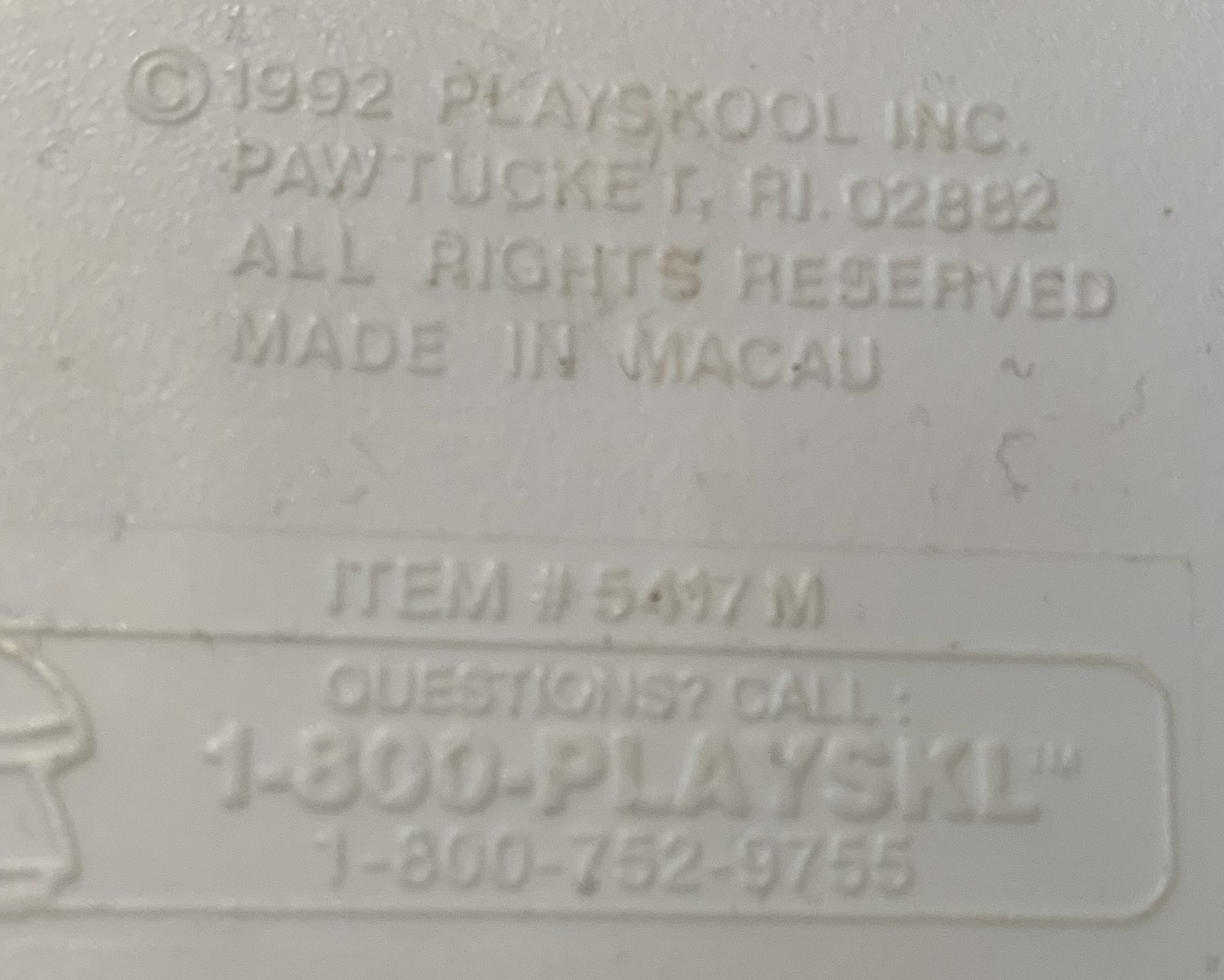 Playskool Toy Musical Notes Radio 1992 - Etsy