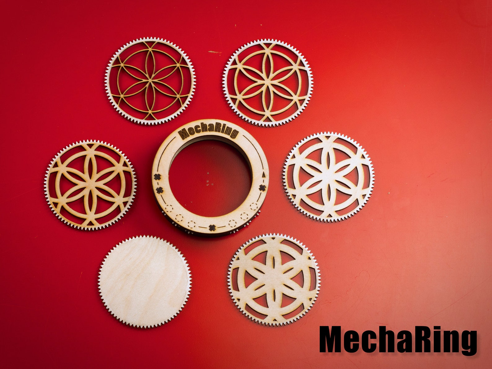Mecharing the Mechanical 6 Layer Mandala Frame - Etsy