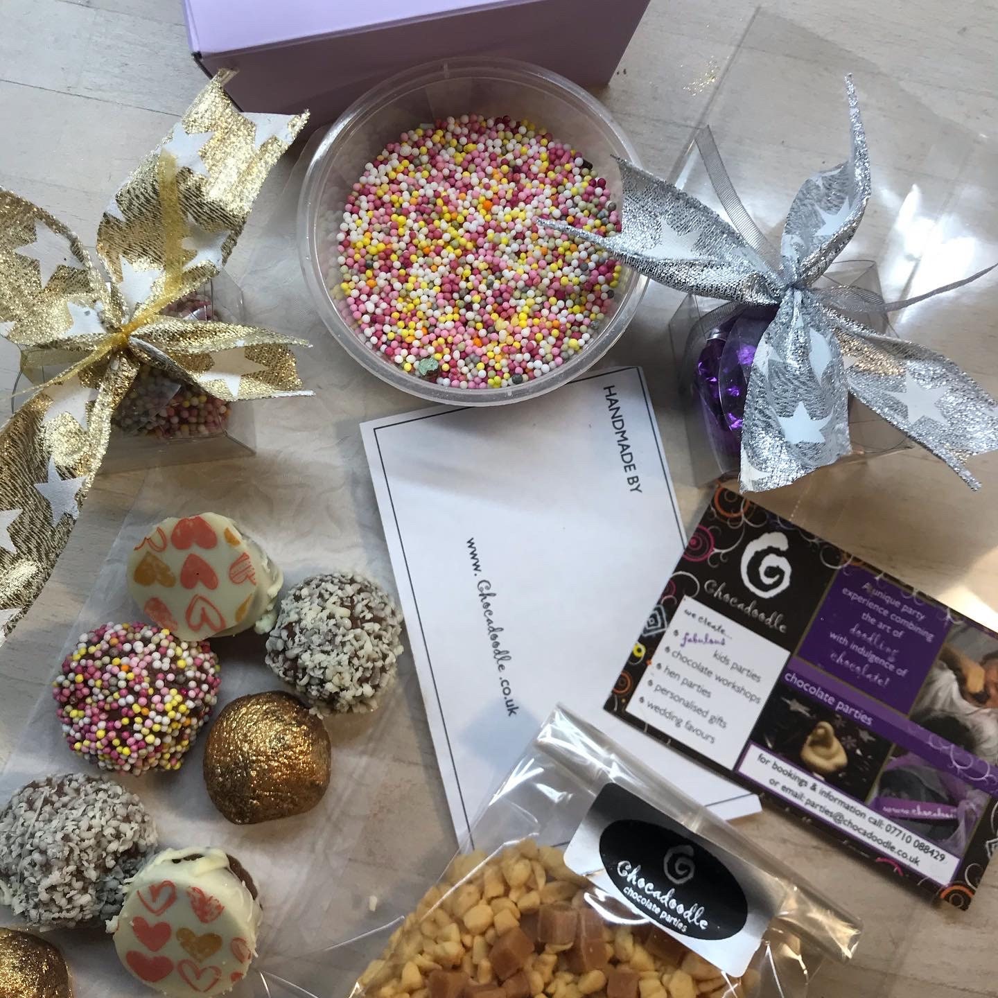 Chocolate Truffle Making Kit Makes Around 9 12 Delicious Truffles ...
