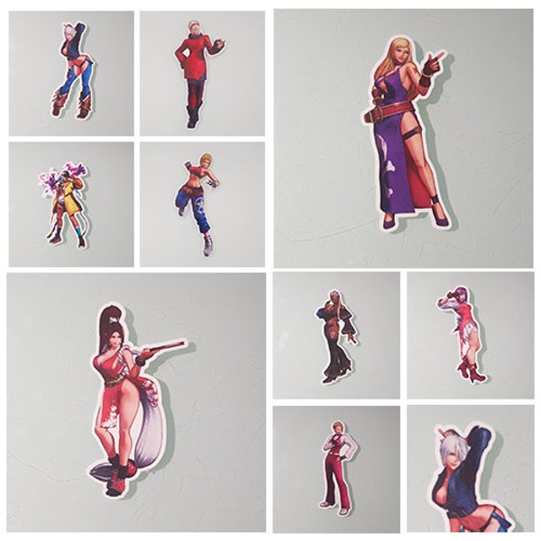 King of Fighters Sticker - Etsy