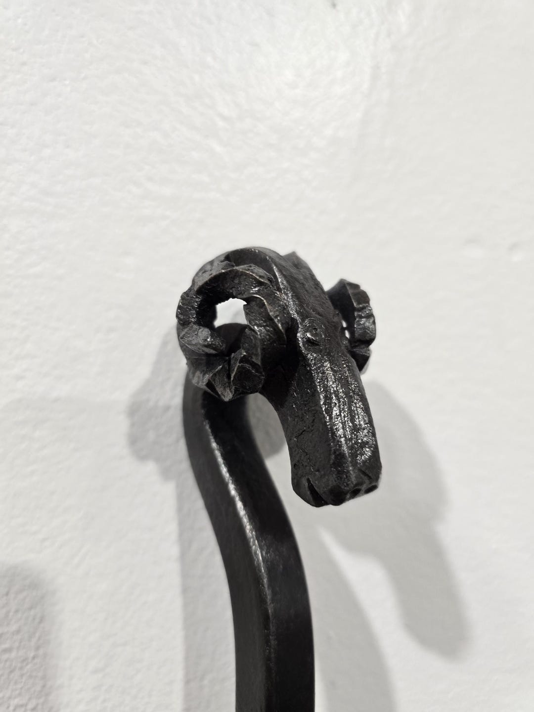 Rams Head Blacksmith Fire Iron Fire Poker - Etsy