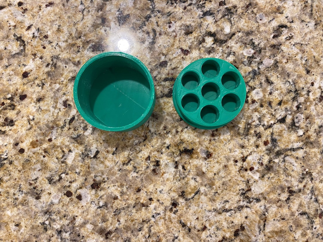 Threaded 18350 Battery Holder 7 Slots - Etsy