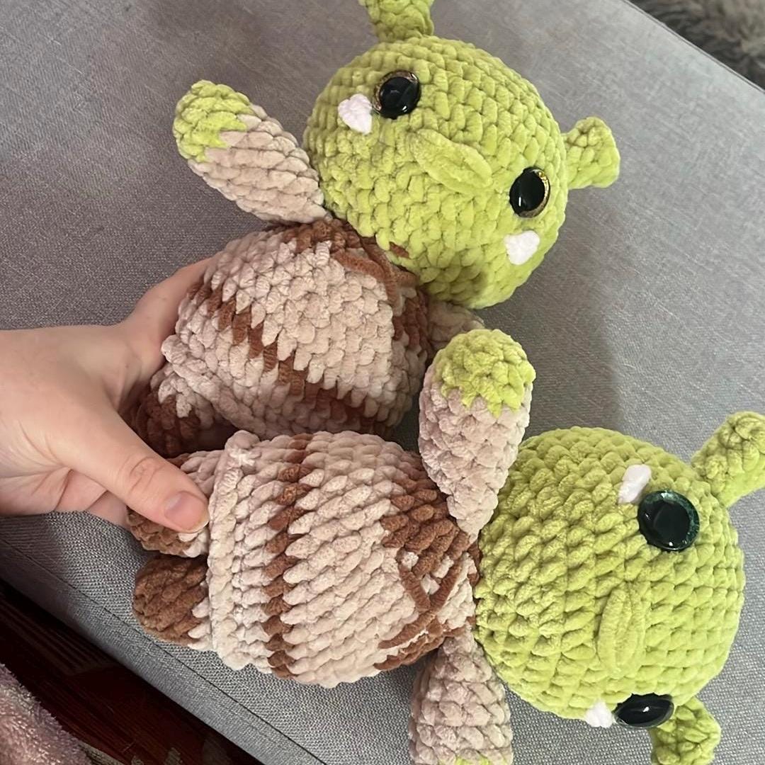 Crochet Shrek Handmade Plushie - Etsy