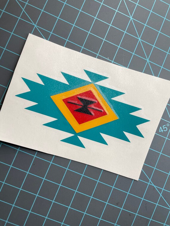 Aztec/tribal Layered Vinyl Decal | Etsy