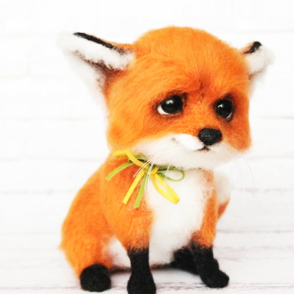 Felt Fox - Etsy