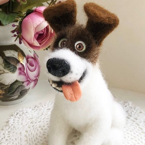 READY TO SHIP Doggy Max Needle Felted Dog Replica Dog - Etsy