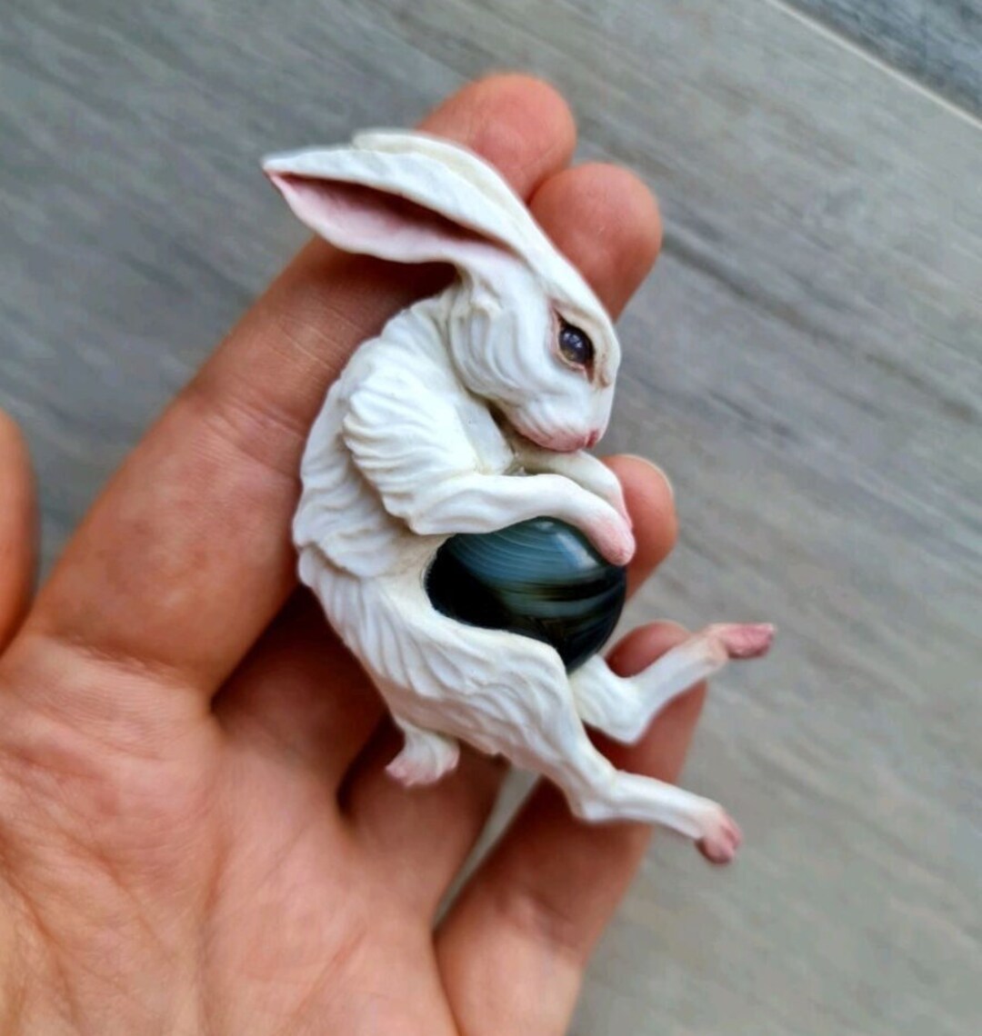Custom Handmade Unique Designer BROOCH rabbit - Etsy