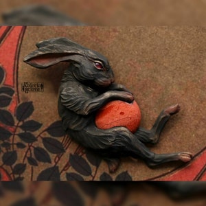 Custom Handmade Unique Designer BROOCH rabbit - Etsy