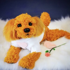 POODLE Realistic Art Doll Plush Toy Made to Order 3D - Etsy