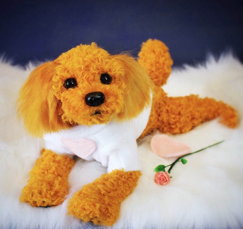 POODLE Realistic Art Doll Plush Toy Made to Order 3D - Etsy