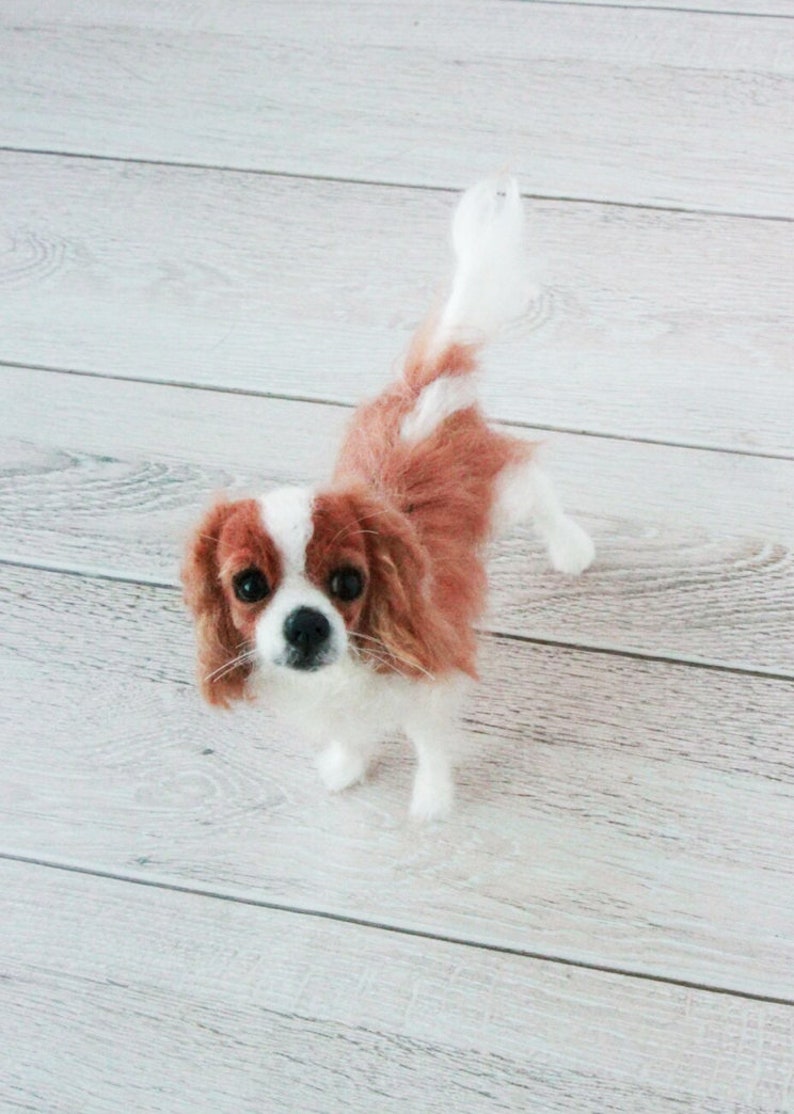 CUSTOM MINI Dog Statue From PHOTO, Felted 3D Puppy, Replica Dog, Custom ...