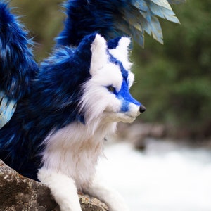 PLUSH Flying Fox Doll, Fox Plushie, Weighed Plushie, Stuffed Animals ...