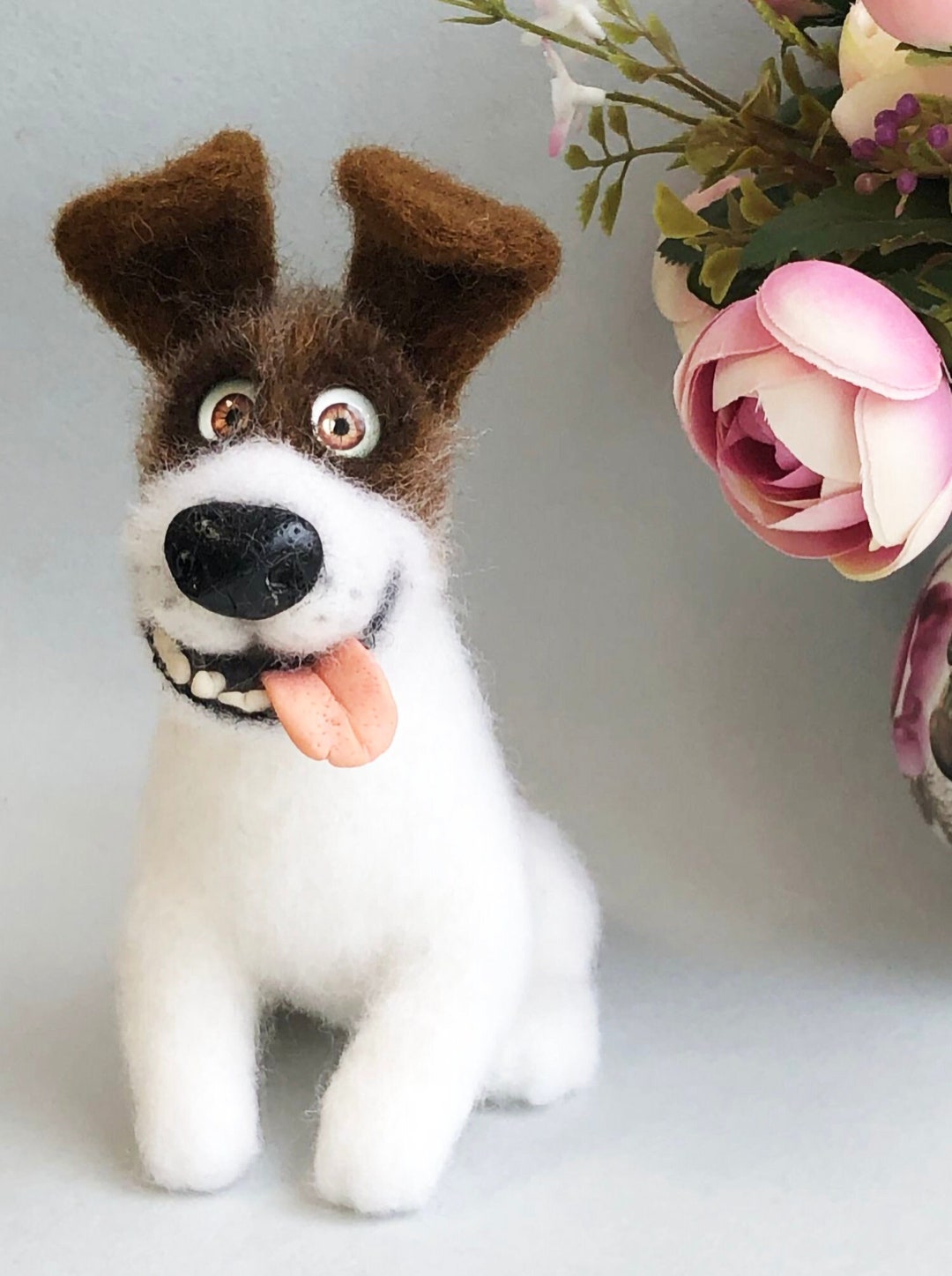 READY TO SHIP Doggy Max Needle Felted Dog Replica Dog - Etsy