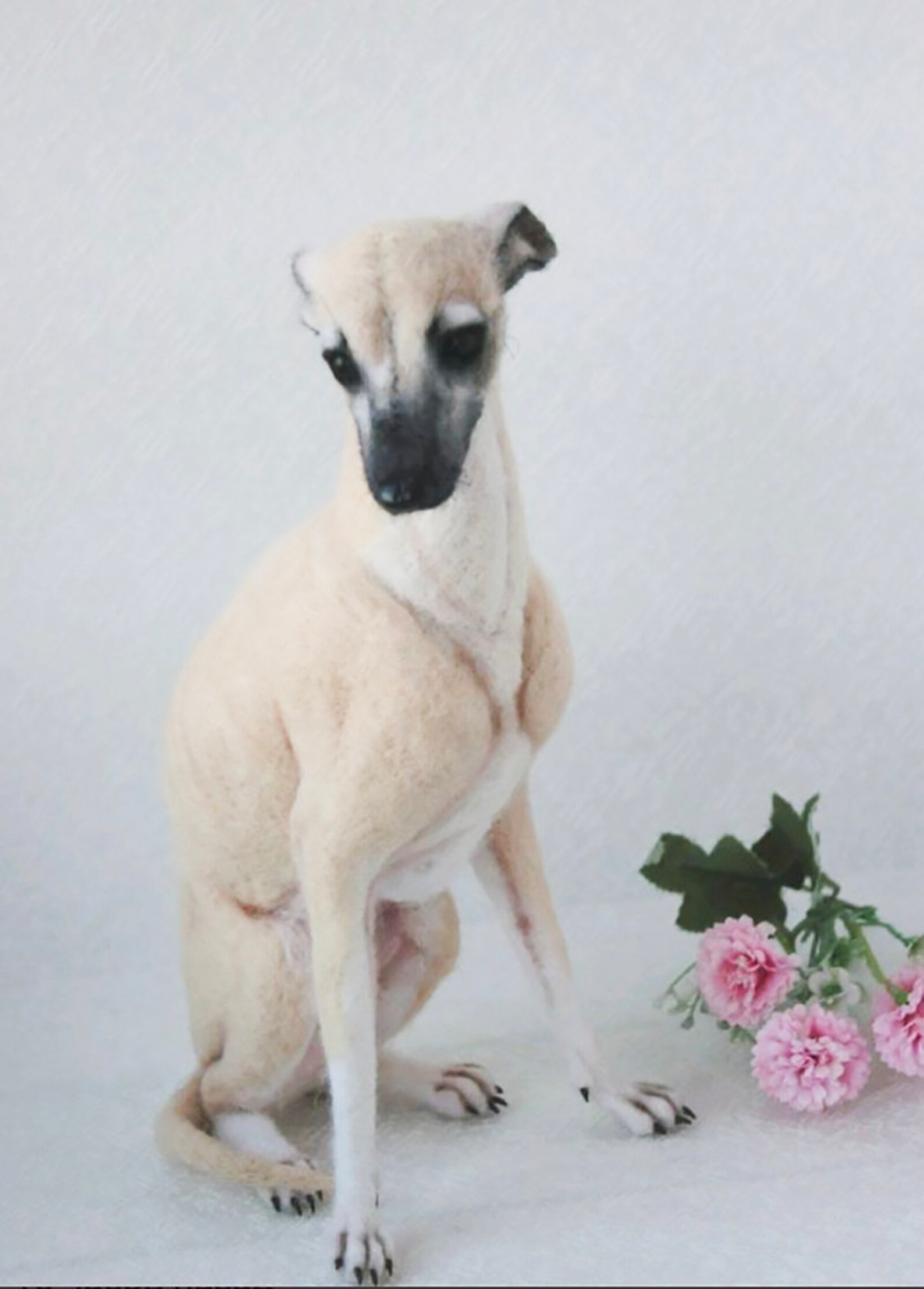 Needle Felted Dog GREYHOUND Needle Felted Animal Custom | Etsy