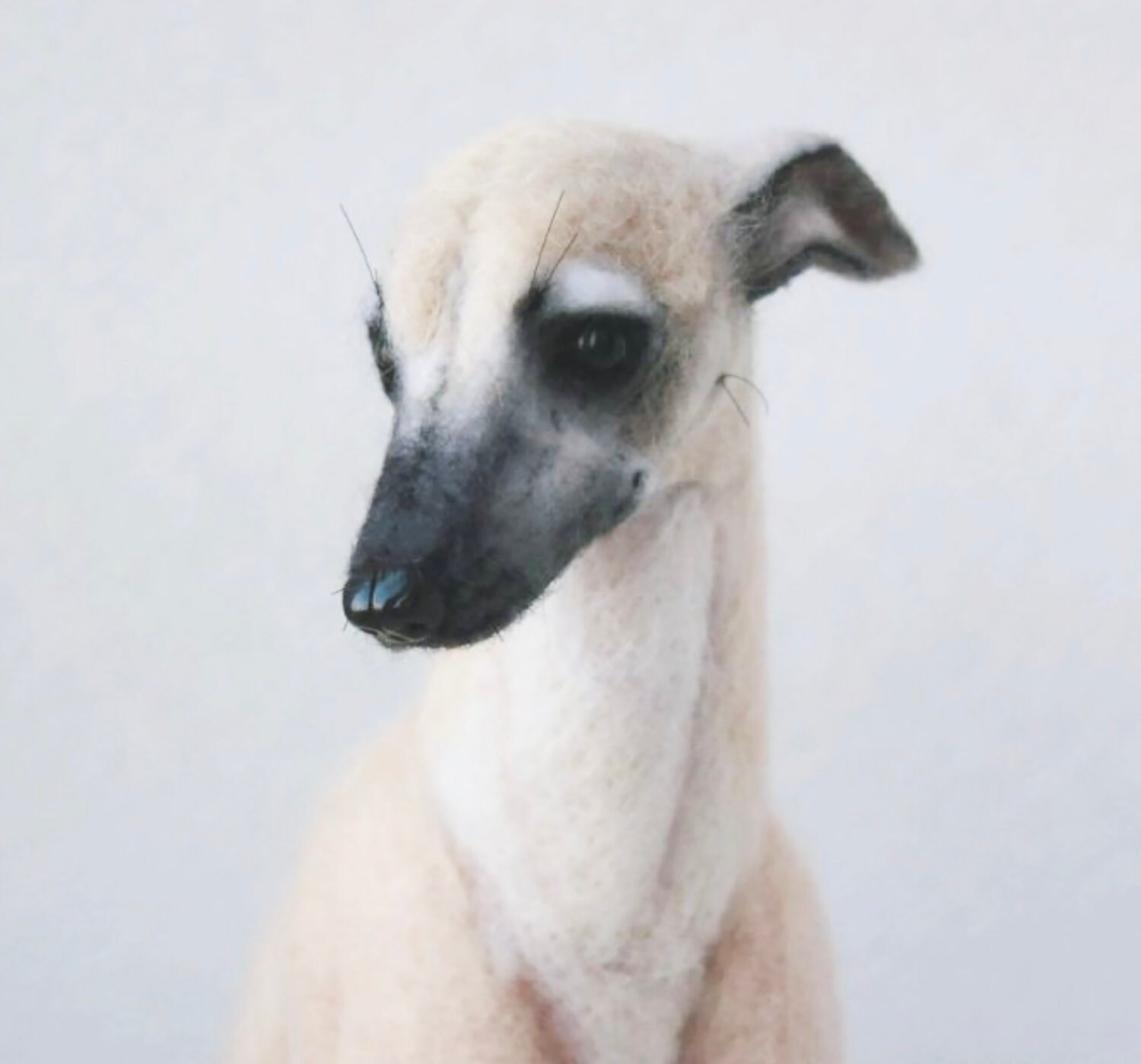 Needle Felted Dog GREYHOUND Needle Felted Animal Custom | Etsy