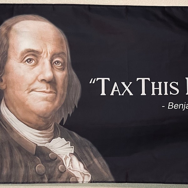 Tax This Fed Boy Flag - Etsy