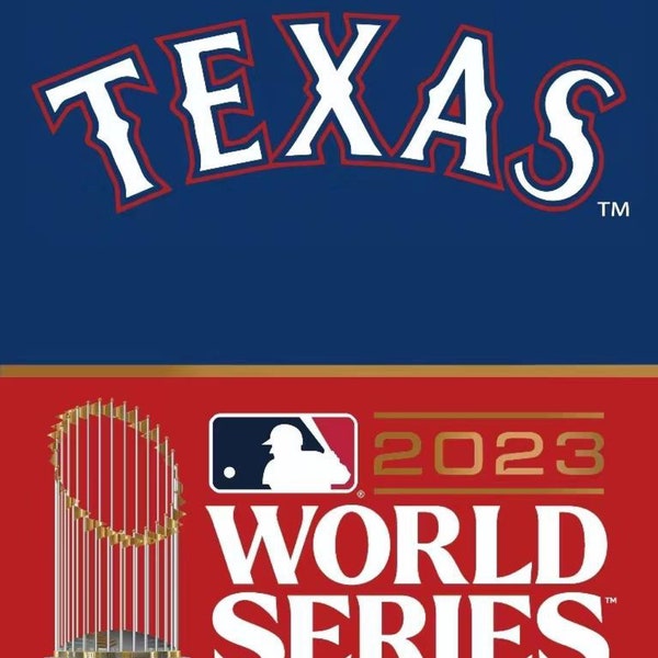 Texas Rangers World Series Banner - Etsy