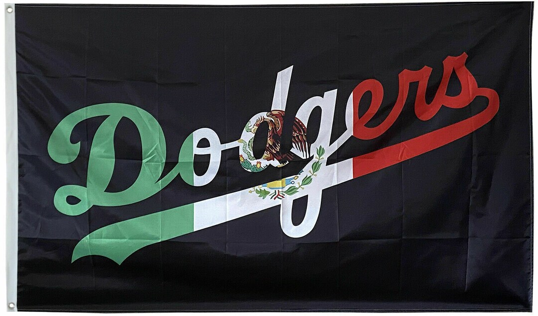 Los Angeles Dodgers Mexico Colors 3x5 Foot Grommet Banner Flag - Etsy