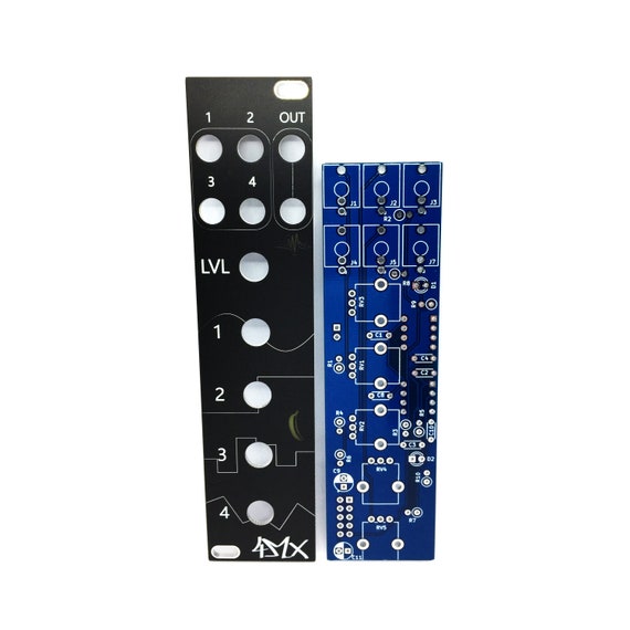 4MX Mini Mixer Eurorack Modular Synthesizer EcoLab DIY PCBs | Etsy