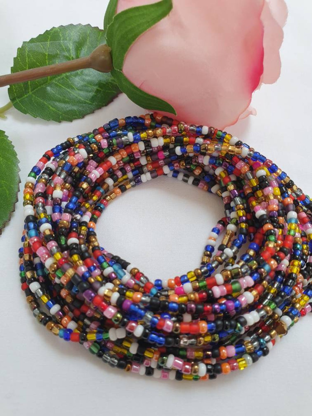 Fun Colourful Waist Beads. - Etsy