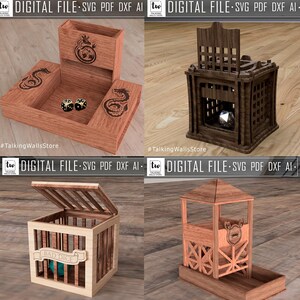 DND Svg Laser Cut Mega Bundle | CNC Files | Engraving SVG Design ...