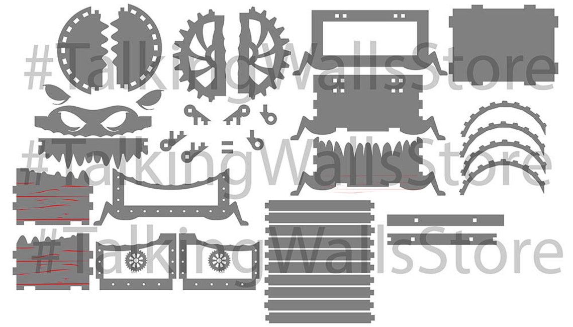 Digital Product. Mimic Chest. Dice Box. Digital File- Paganism Pagan ...